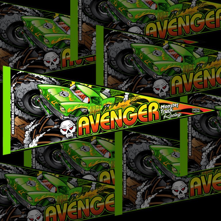 2018 Pennants / Flags - Team Scream Racing