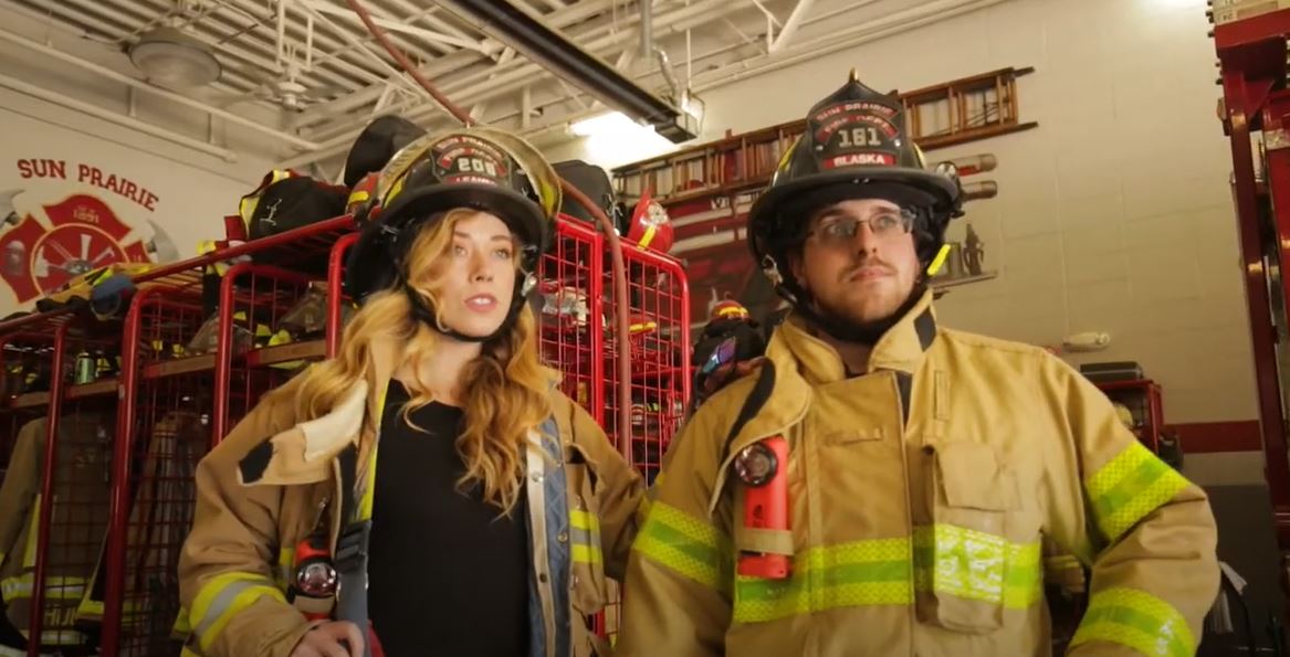 AXE visits the Sun Prairie Fire Department - Team Scream Racing